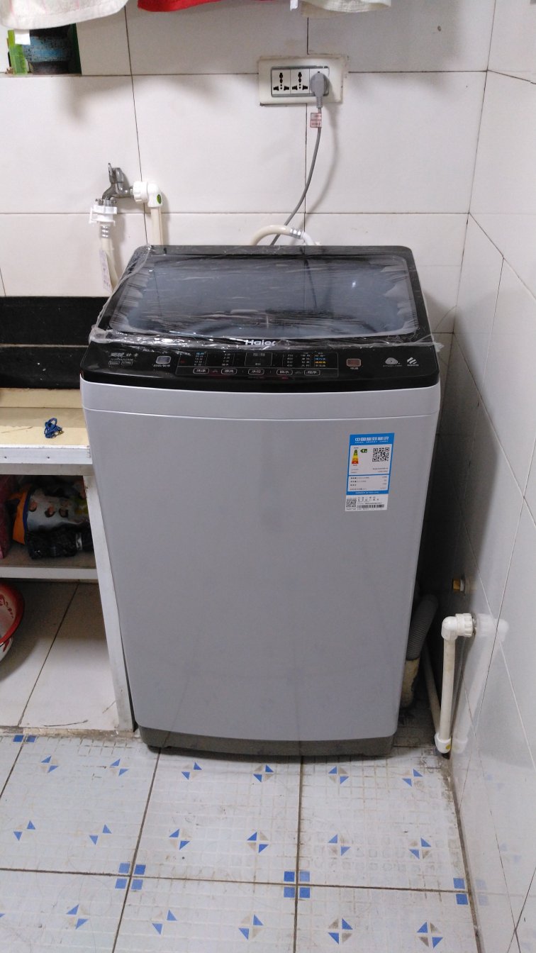 【外形外观：漂亮不占地...】海尔XQB90-BM1269洗衣机网友点评-ZOL中关村在线