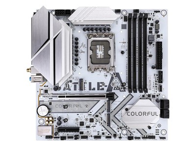 七彩虹B760 BATTLE-AX B760M0四川749元（全文）-七彩虹 B760 BATTLE-AX B760M-WHITE WIFI ...