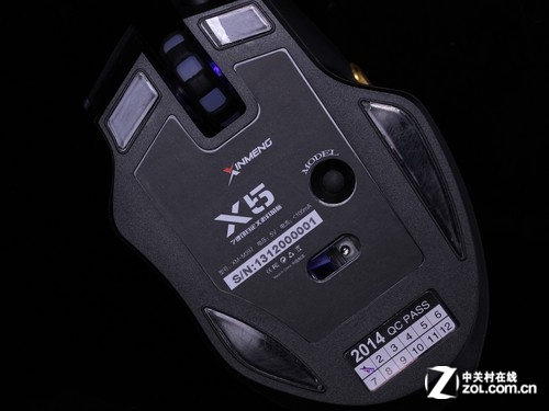 可编程游戏鼠标 新盟X5专为游戏打造（全文）_新盟 X5 XM-M397游戏鼠标_键鼠行情-中关村在线