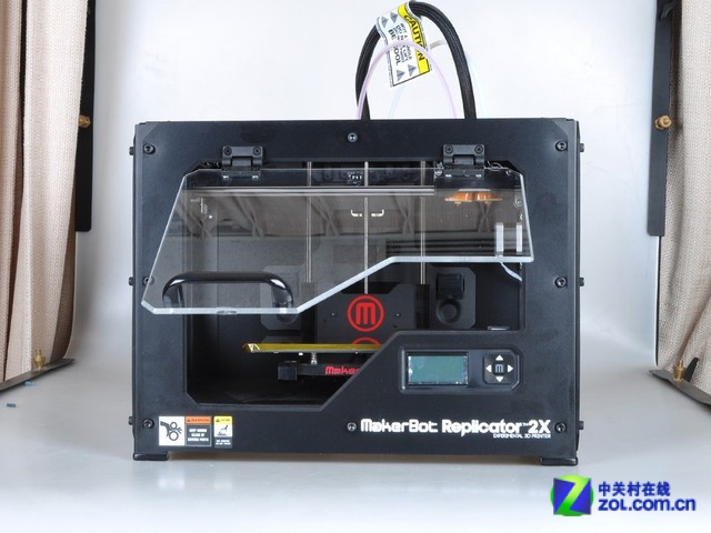 人性化设计：MakeBot Replicator 2X_3D打印机_3D打印趋势应用-中关村在线