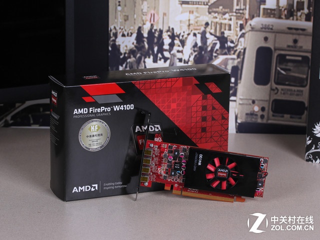 支持4显示输出 AMD Firepro W4100大卖-蓝宝石 PGS AMD Firepro W4100_广州显卡行情-中关村在线
